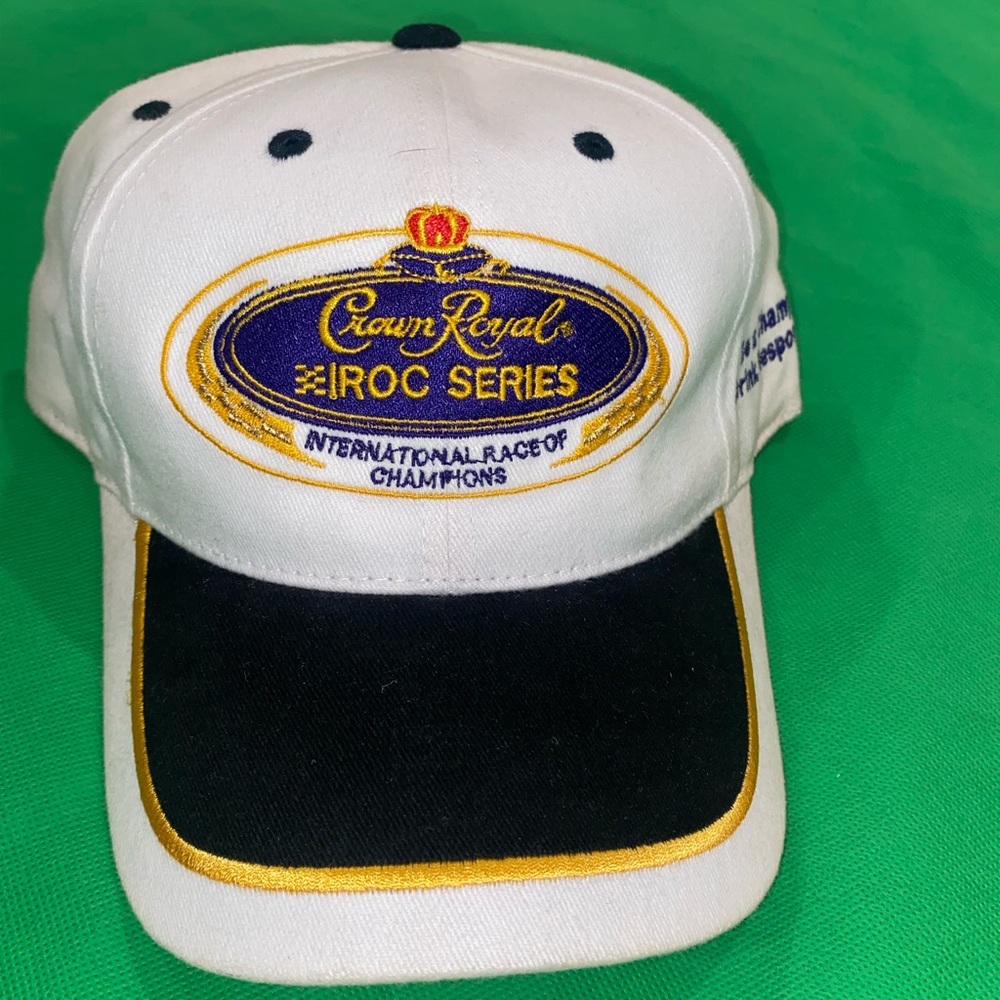Vintage Crown Royal Iroc Series Hat Embroidered Logo … - Gem
